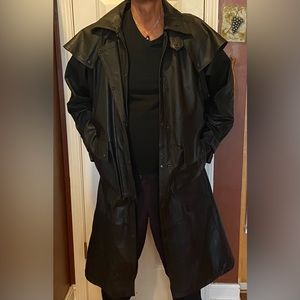 Geronimo Fine Leathers | Jackets & Coats | Mens Black Leather ...